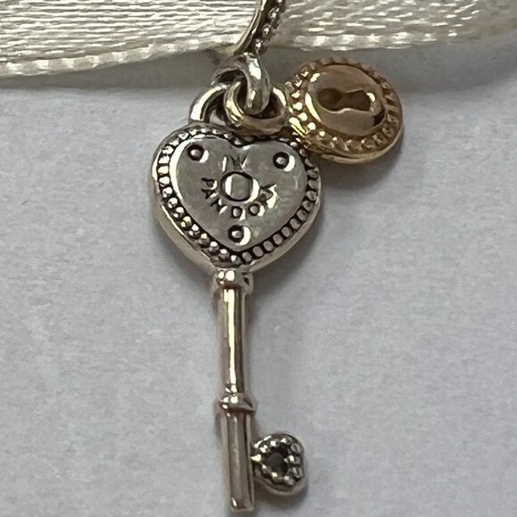 Pandora | Jewelry | Pandora Key To My Heart Dangle Charm Ss 4k | Poshmark